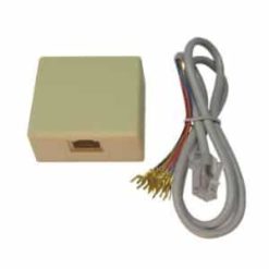 RJ31X Telephone Jack and Cord For POTS Connected Alarm Systems